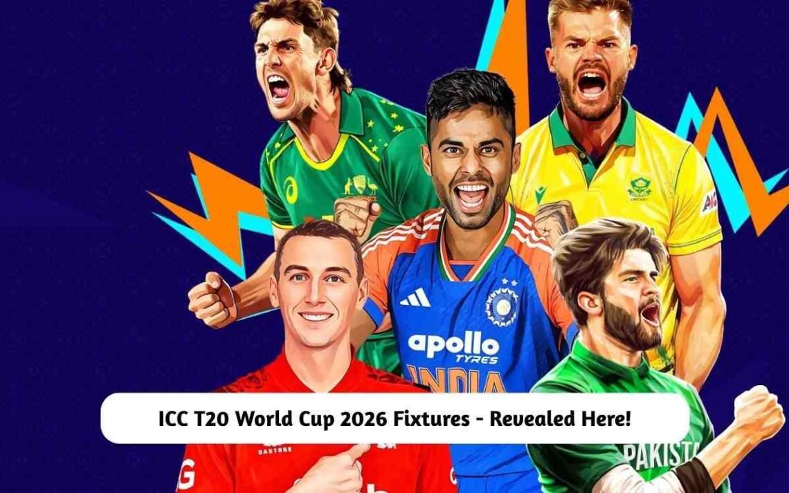 ICC T20 World Cup 2026 Fixtures - Revealed Here! – IPL Schedule