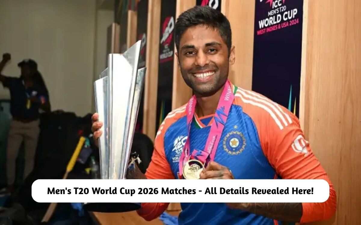 Men's T20 World Cup 2026 Matches - All Details Revealed Here! – IPL ...