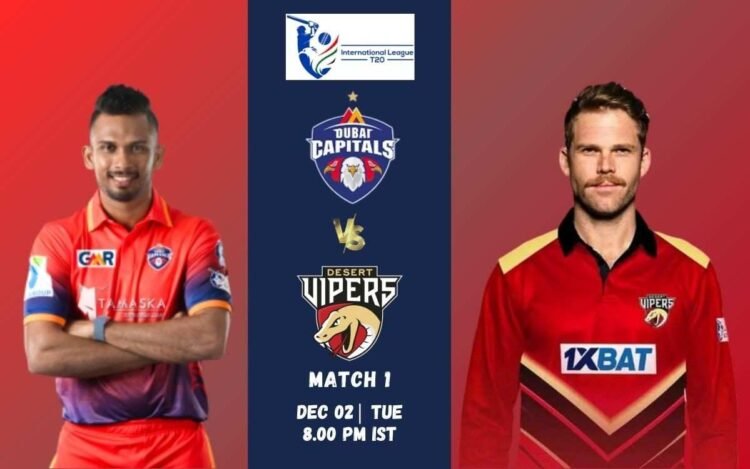 ILT20 2025-26: DCP vs DV Preview, Match 1 Prediction, Pitch Report ...